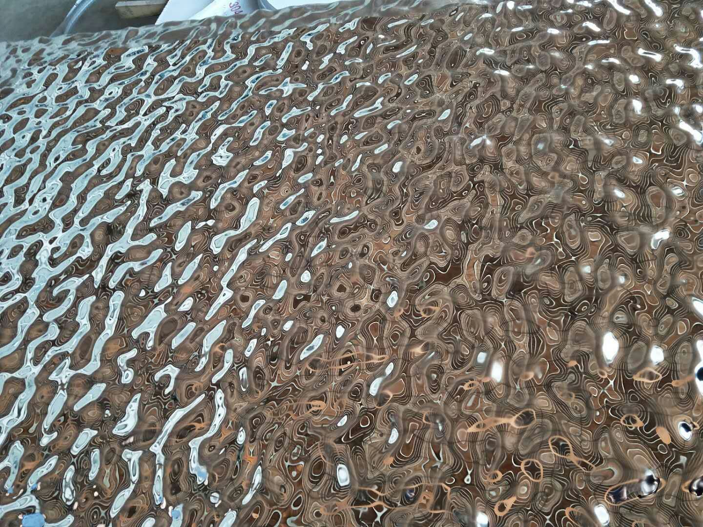 Metal Water Ripple Panel