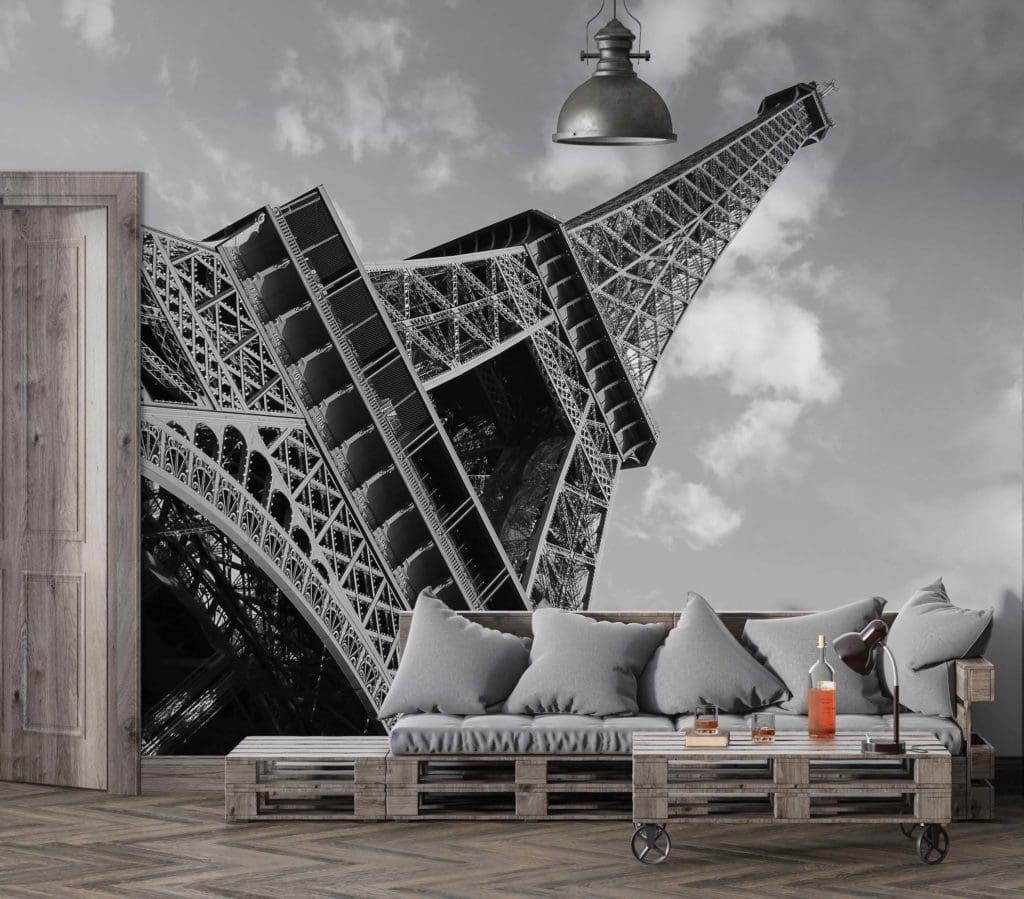 Eiffel Tower Mural | Staab Decor