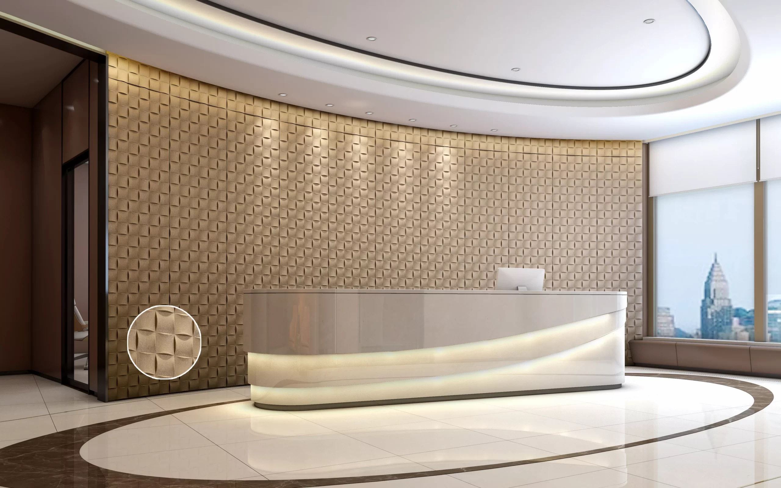 3D Leather - ZEN | Staab Decor